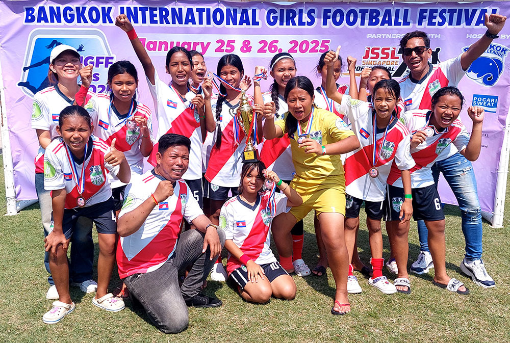 Happy football Cambodia Australia » HFCA Girls team love Thailand ...