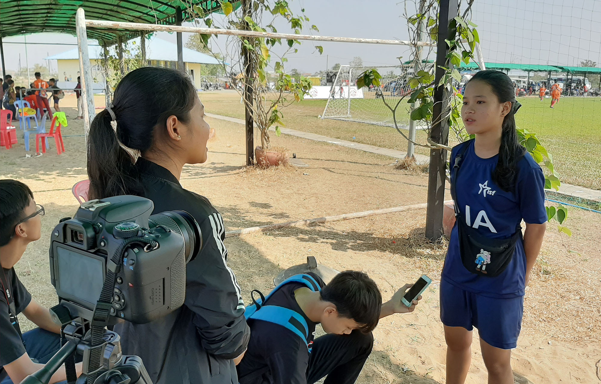 Happy football Cambodia Australia » HFCA U18 Girls team members explain ...