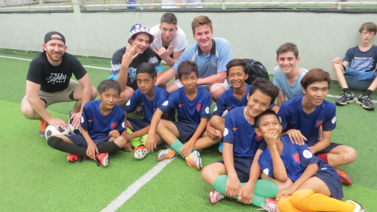 Happy football Cambodia Australia » Ivanhoe Grammar School students ...