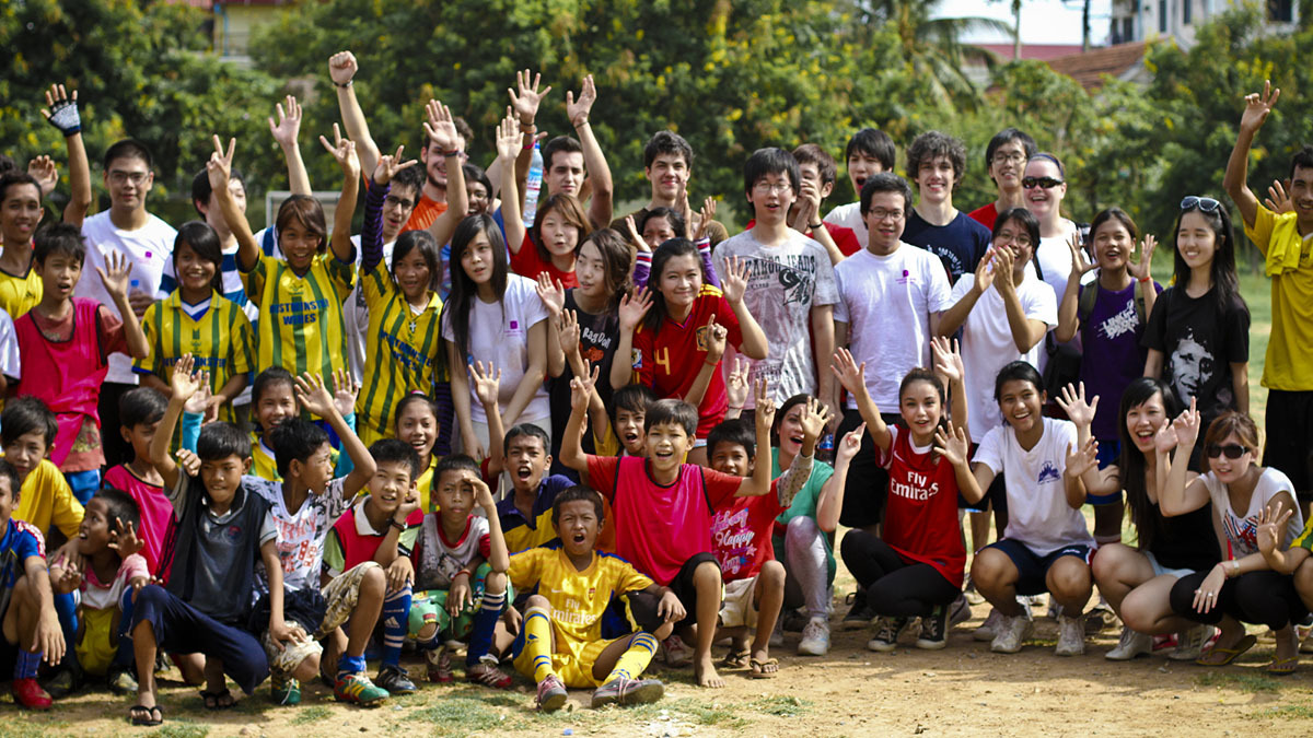 Happy football Cambodia Australia » Canadian International School visit ...